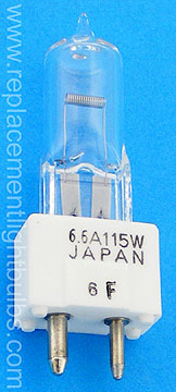 EVV 6.6A 115W 120W Perimeter Airport Light Bulb, Replacement Lamp